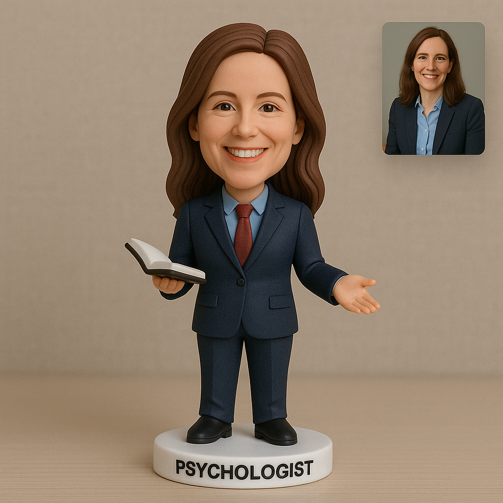 Custom Psychologist Bobblehead from Your Photo | Figure Only ...