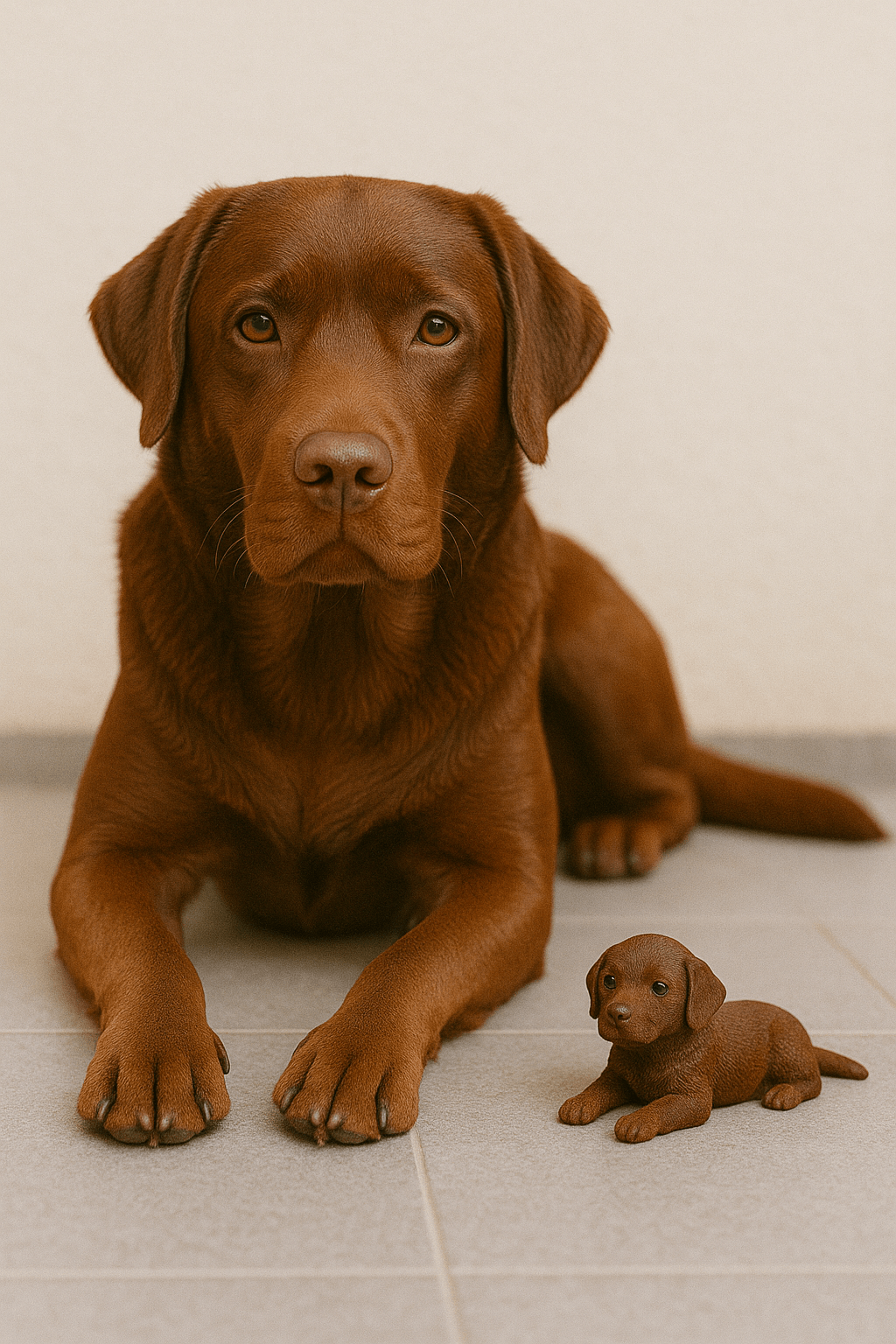 Custom Labrador Figurine – Realistic | Coupleofthings