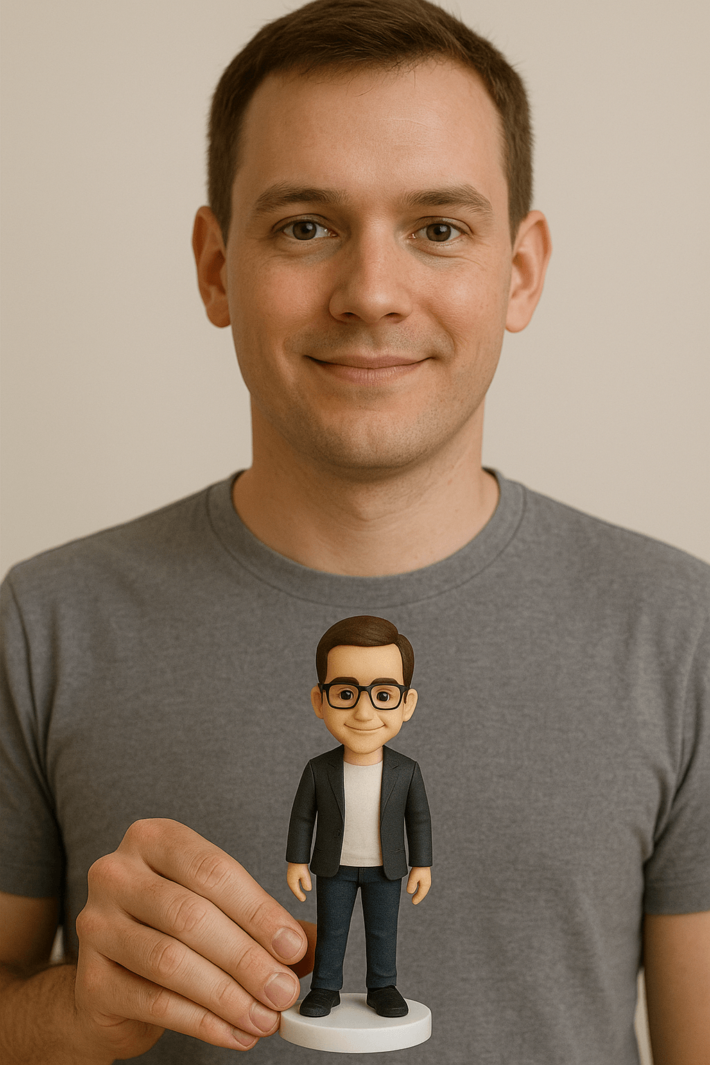 ChatGPT openAI Custom Chibi-Style Action Figure – Coupleofthings